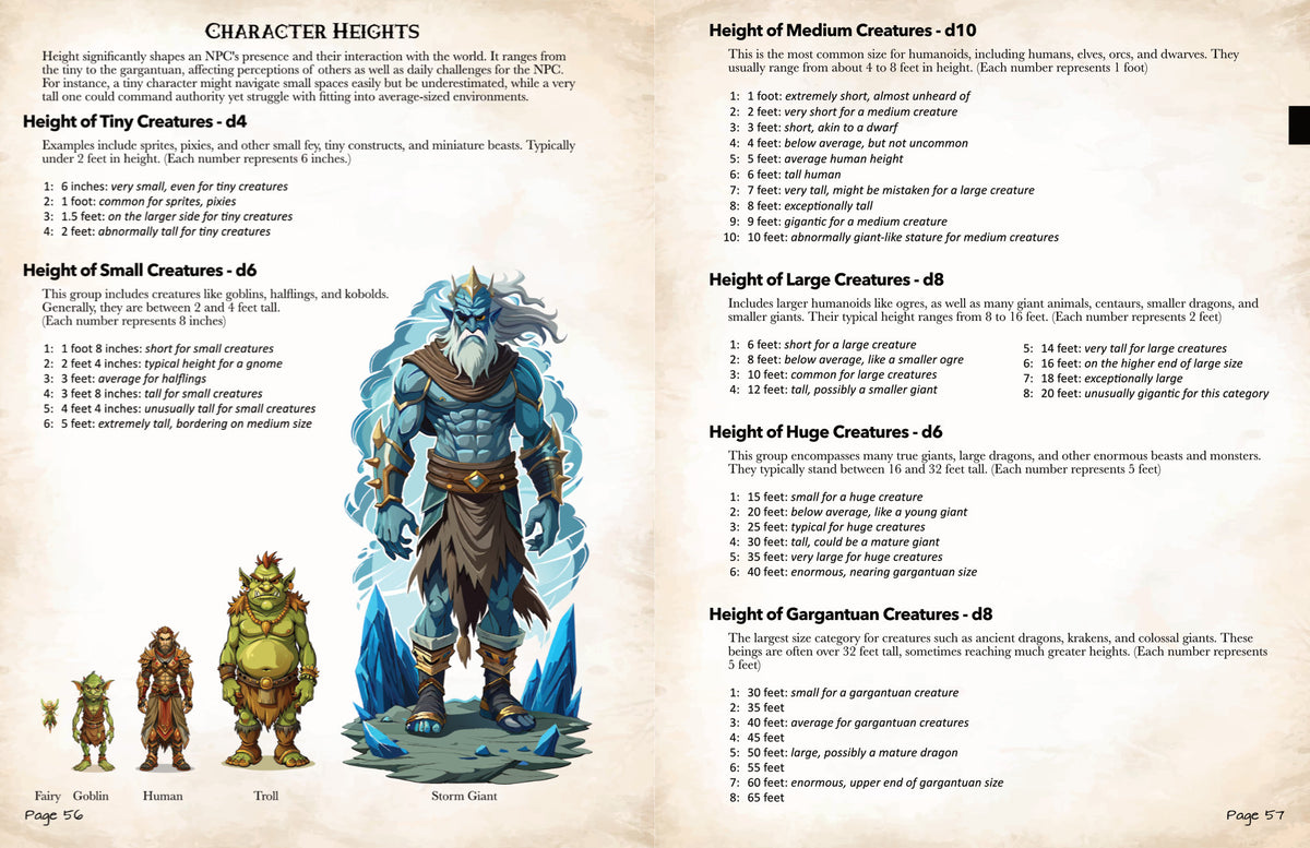 Game Master's Guide to Random Realities crafting memorable NPCs – The ...